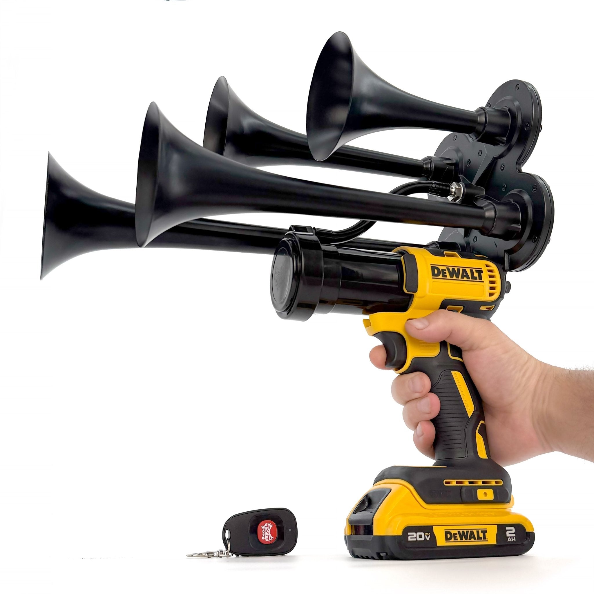 DeWalt Train Horn 20v | DeWalt Drill Train Horn | Remote Control