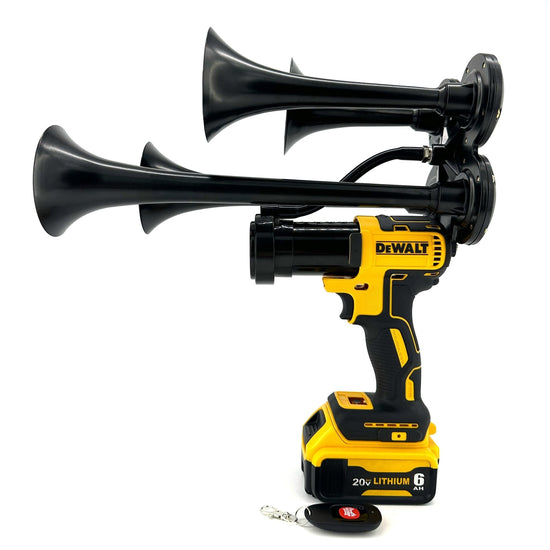 DeWalt Train Horn 20v | DeWalt Drill Train Horn | Remote Control